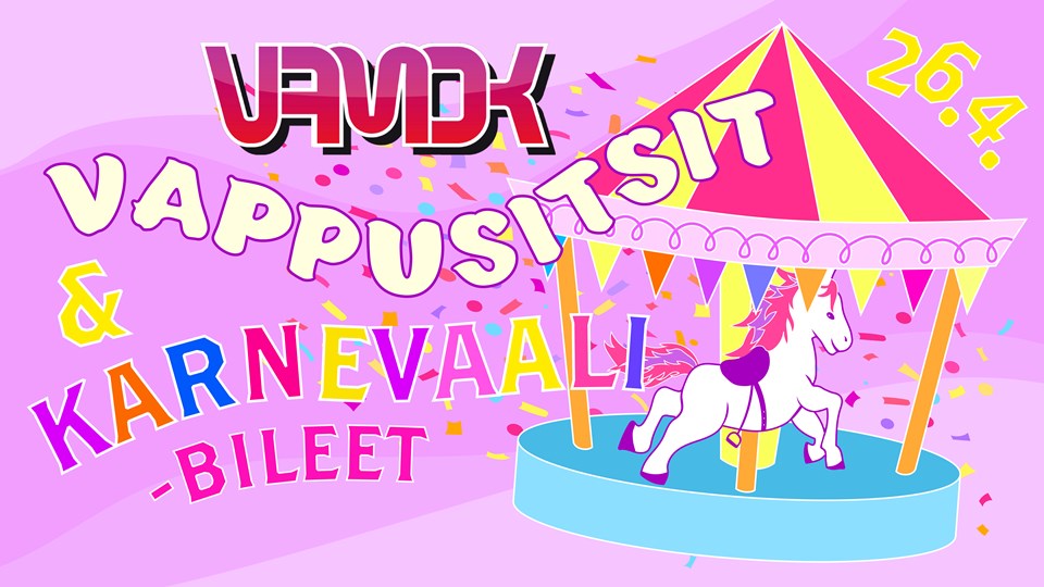 VAMOKin Vappusitsit & Karnevaalibileet / VAMOK’s Vappu sitsit ...
