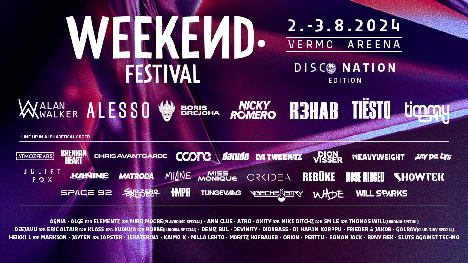 Weekend Festival 2024