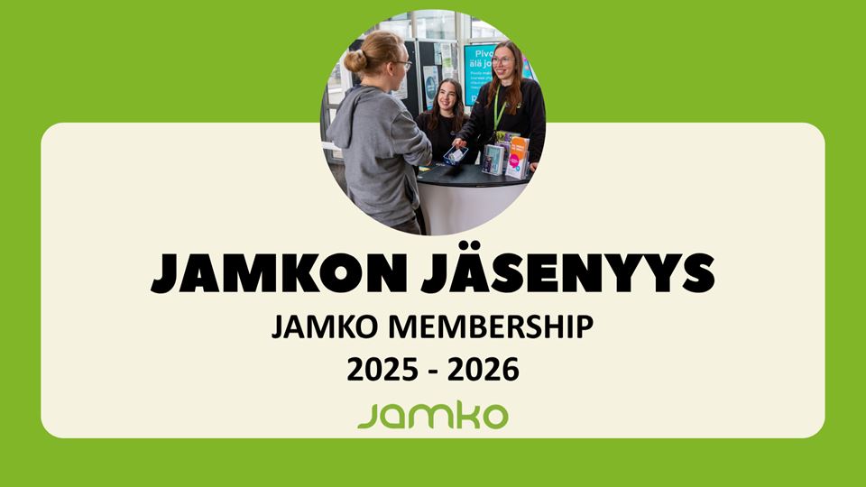 JAMKO Jäsenyys 2025-2026 / JAMKO Membership 2025-2026